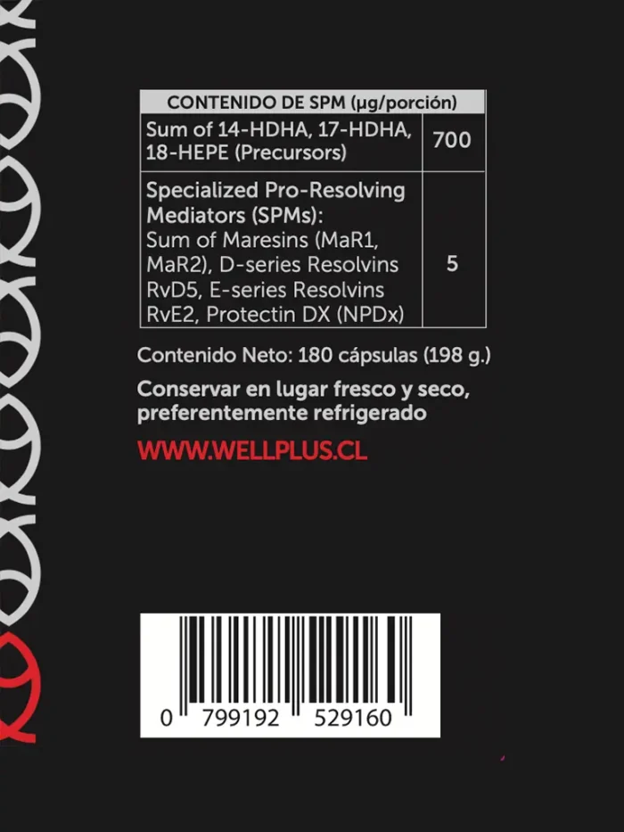 Omega Pro 180 Cápsulas - Wellplus